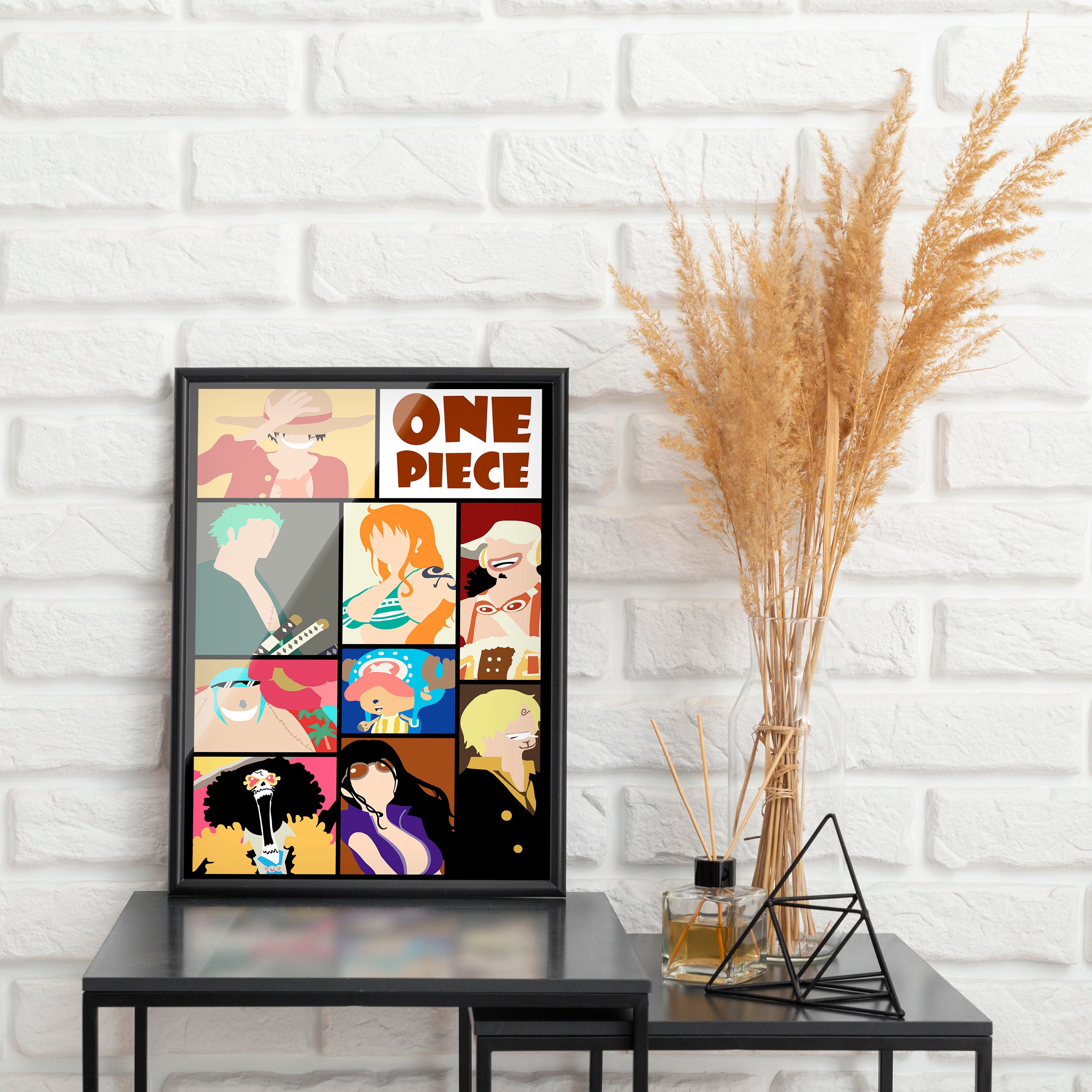 Anime Manga Poster _ Minimalist Anime Poster _ Minimalist Poster ...