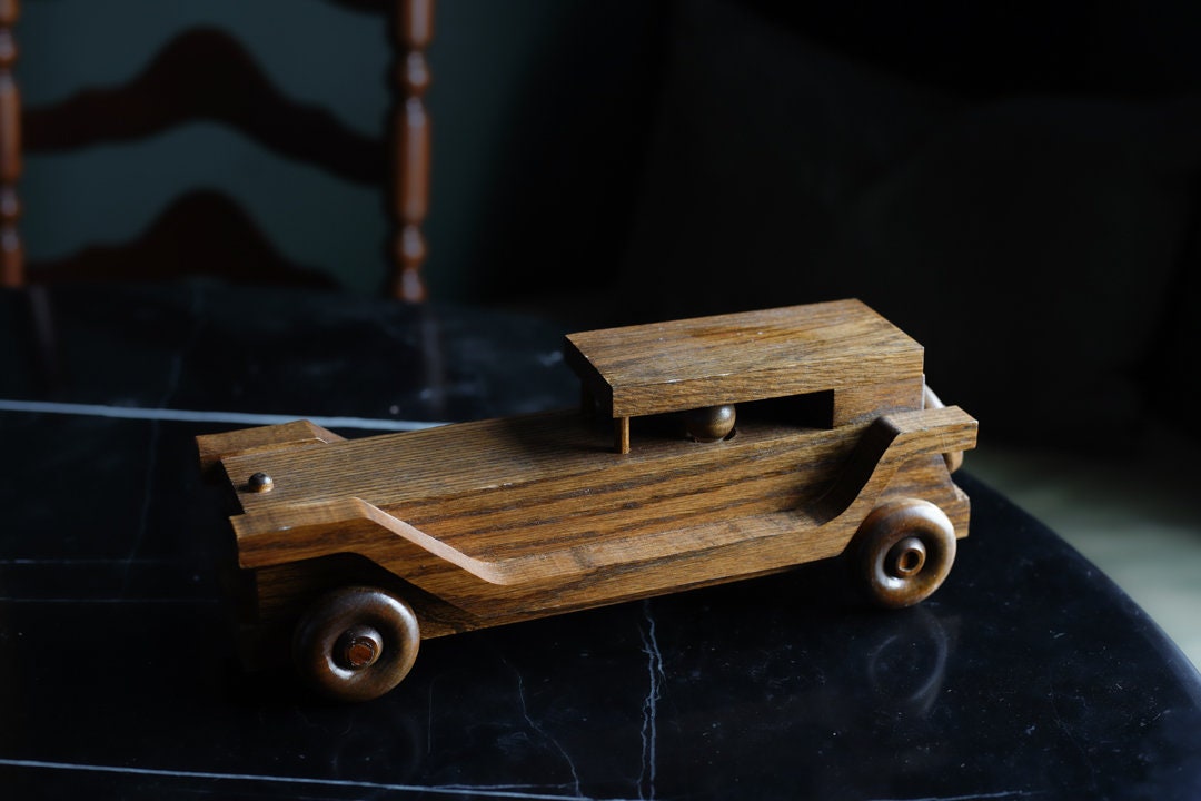 Vintage Handmade Wood Rolls Royce - Etsy