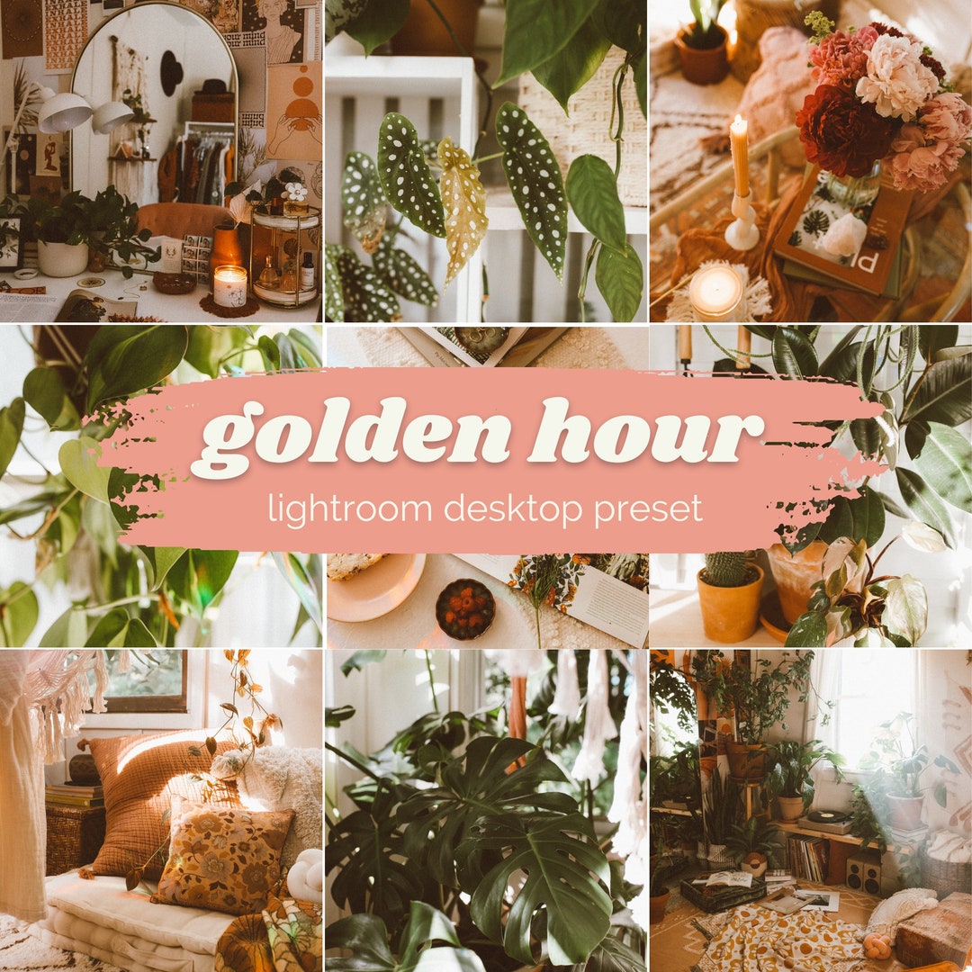 Golden Hour Lightroom Desktop Preset - Etsy