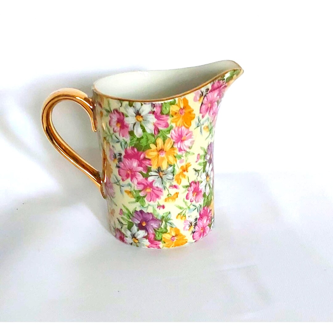 Royal Crown Chintz Creamer - Etsy