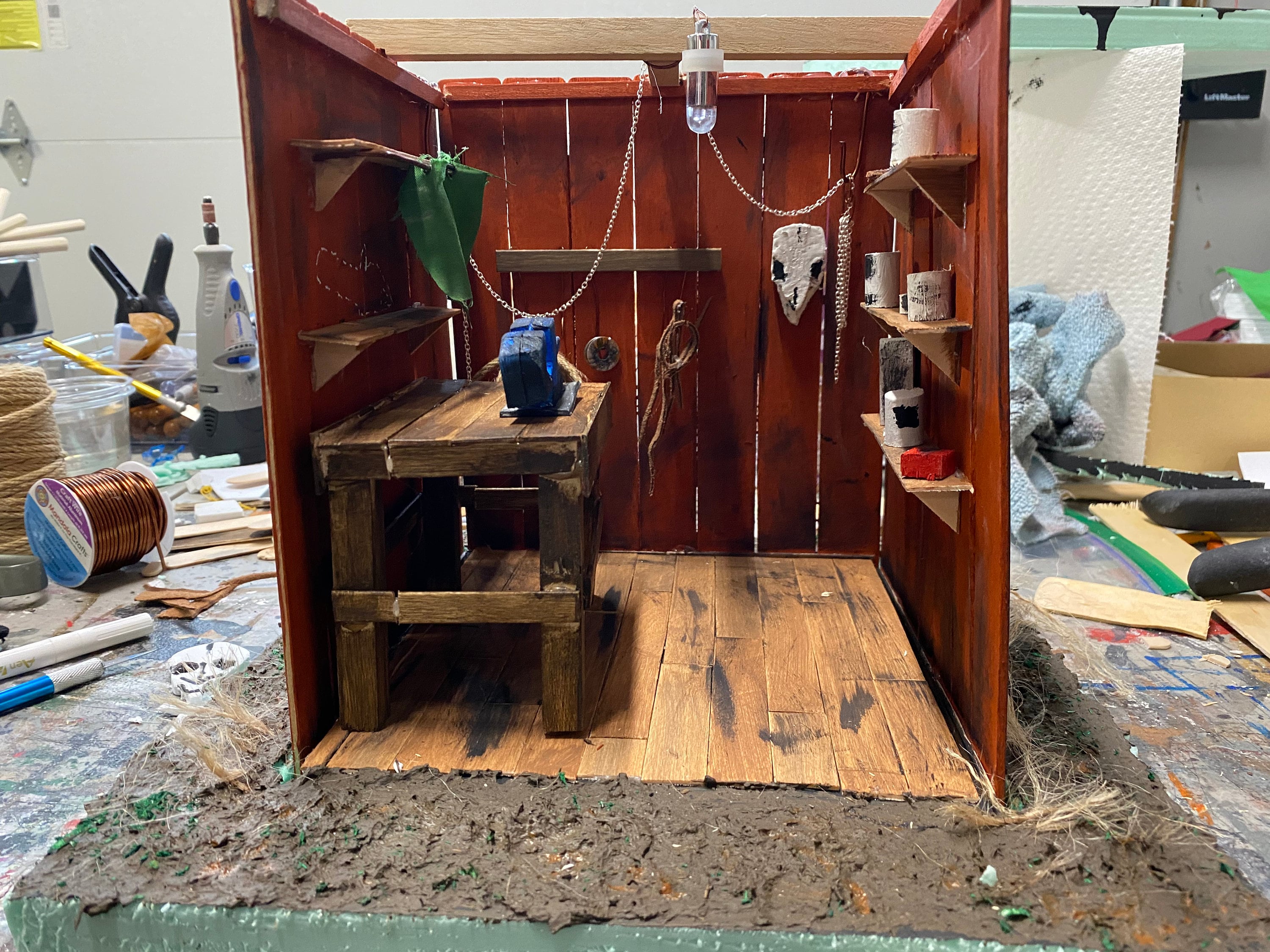 Wooden Evil Dead Work Shed - Etsy