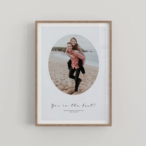 Personal Poster Minimalist Custom Text Wall Decor Personalized Gift Mom ...