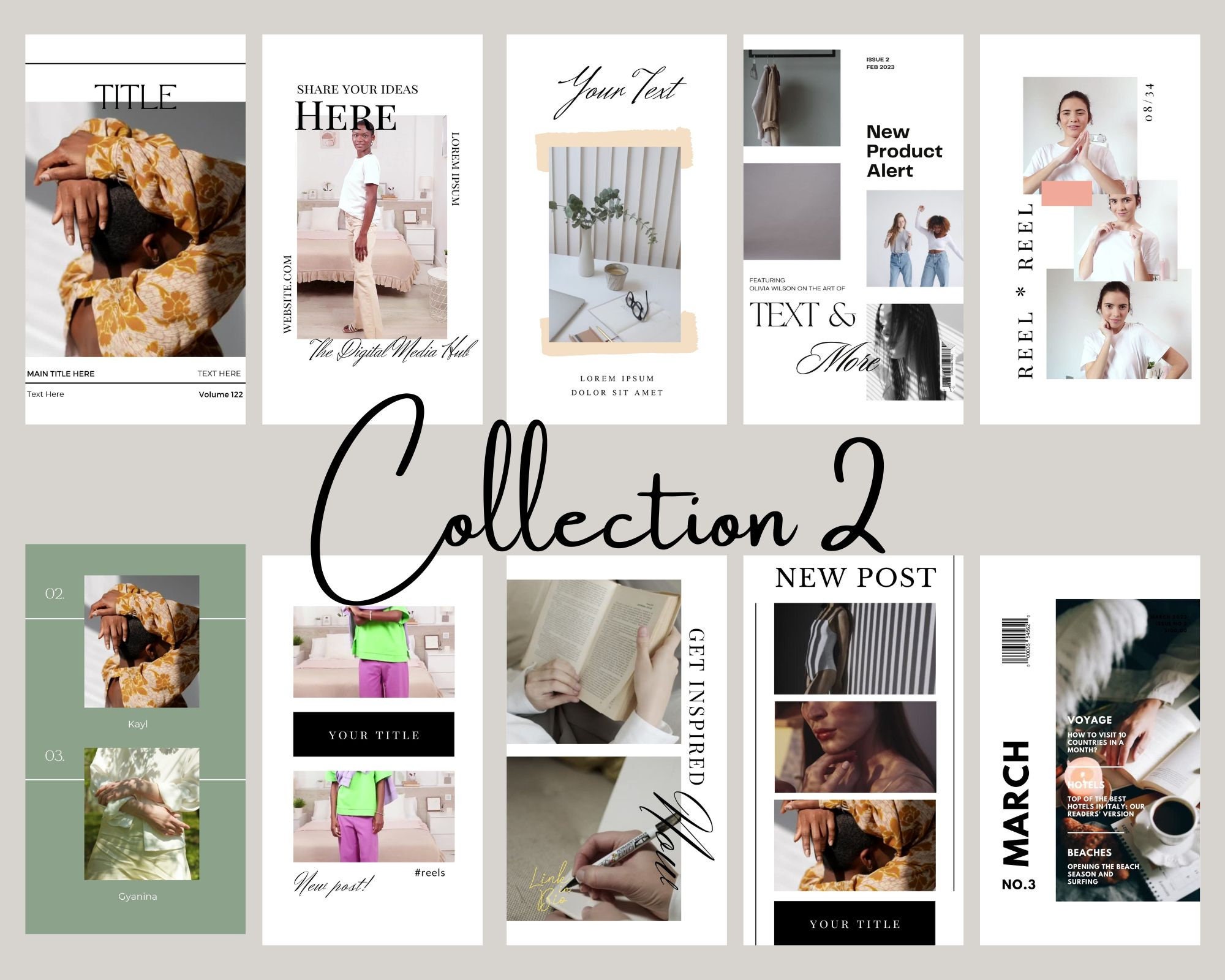 300+ Everyday Reel Template, Reel Template, Tiktok Template, Product ...