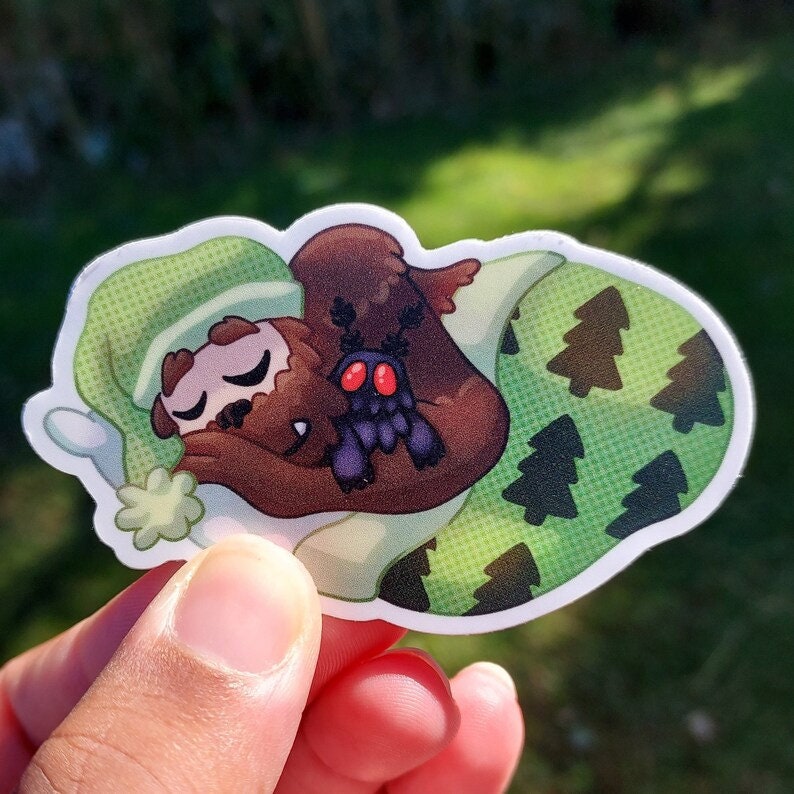 Quirky Cryptids Sticker Pack 5 Stickers - Etsy