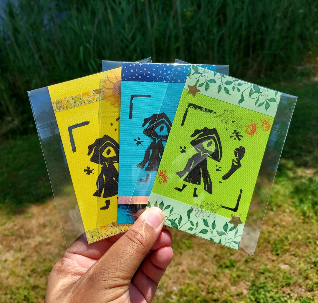 Whimsy the Wizard Mini-print Ink Lino Print Original Artwork - Etsy