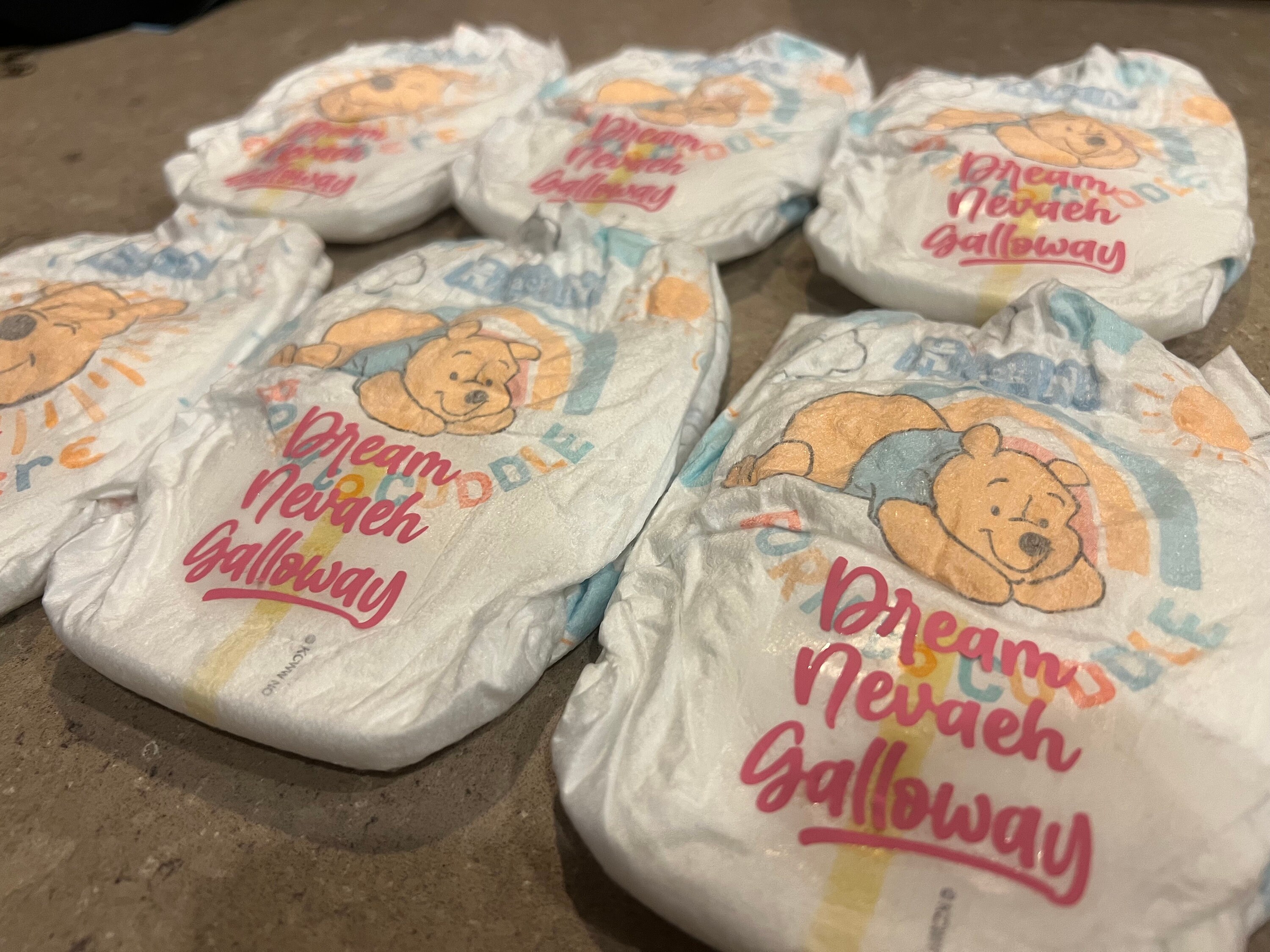 Personalized Baby Name Diaper Pack - Etsy