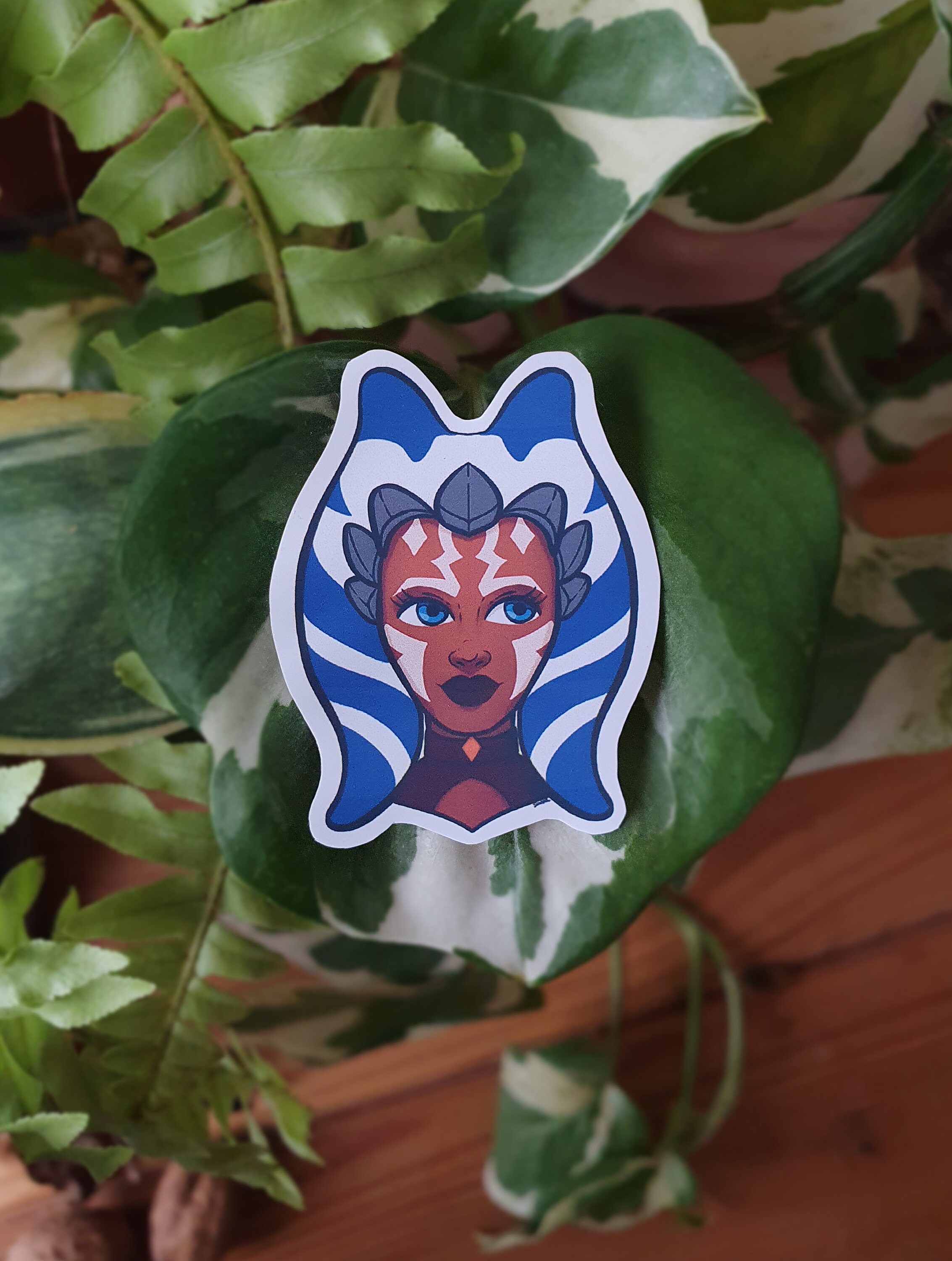 Ahsoka Tano Sticker 2 Sizes - Etsy