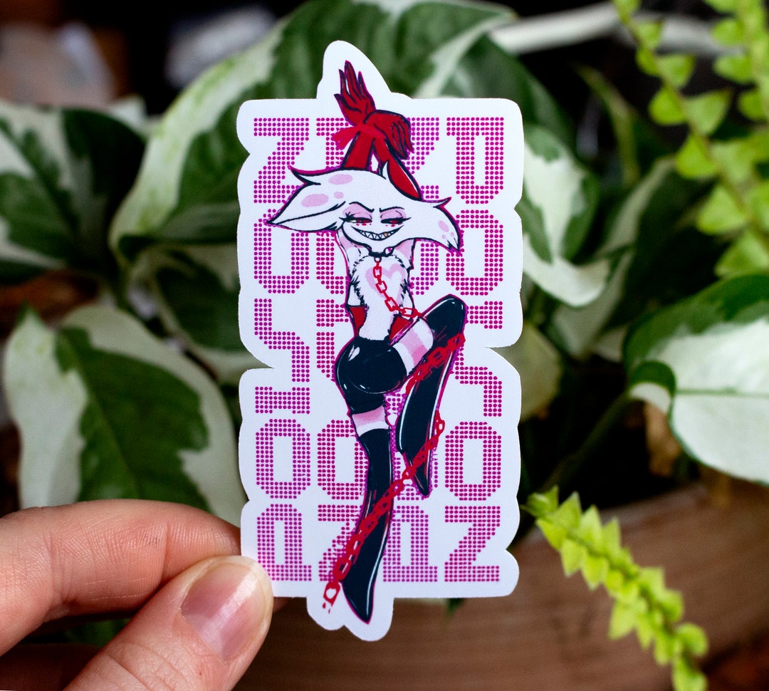 Angel Dust || Matte || Poison || Hazbin Hotel - Etsy