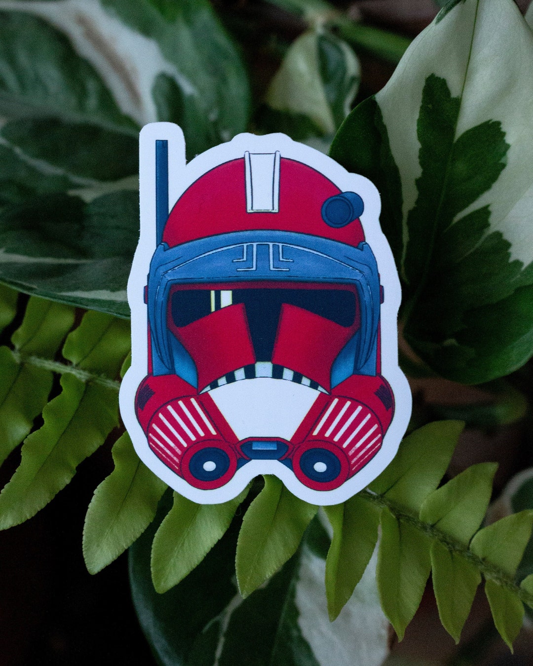 Commander Fox Sticker Clone Sticker - Etsy