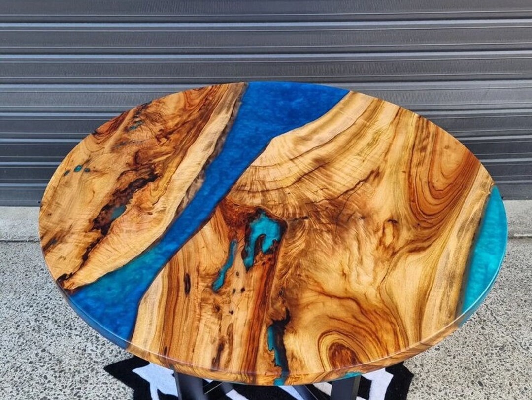 Round Epoxy Table Dining Sofa Center Meting Table Top - Etsy