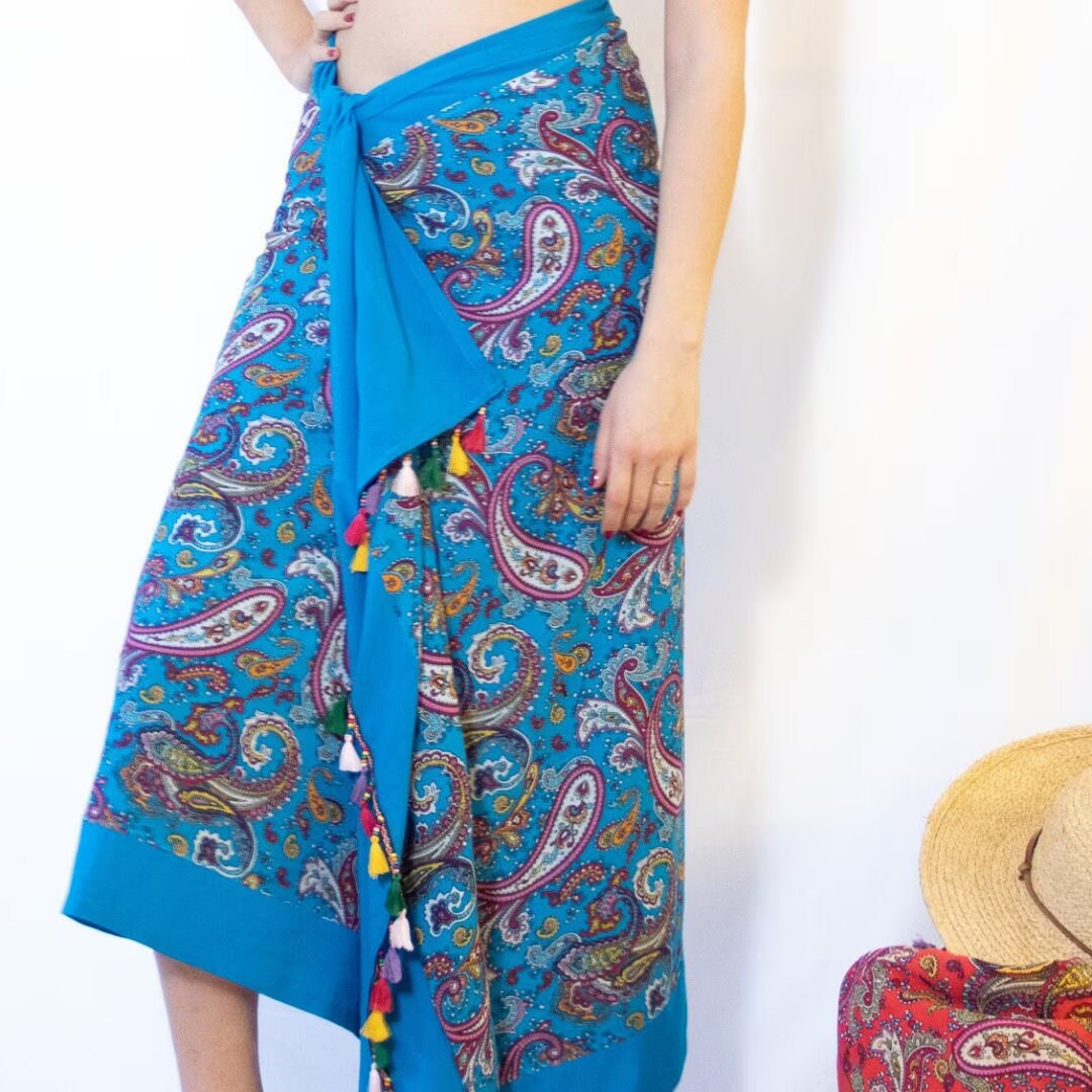 Beach Sarong, Hawaiian Pareo Wrap, Tropical Lava Lava, Beach Towel ...