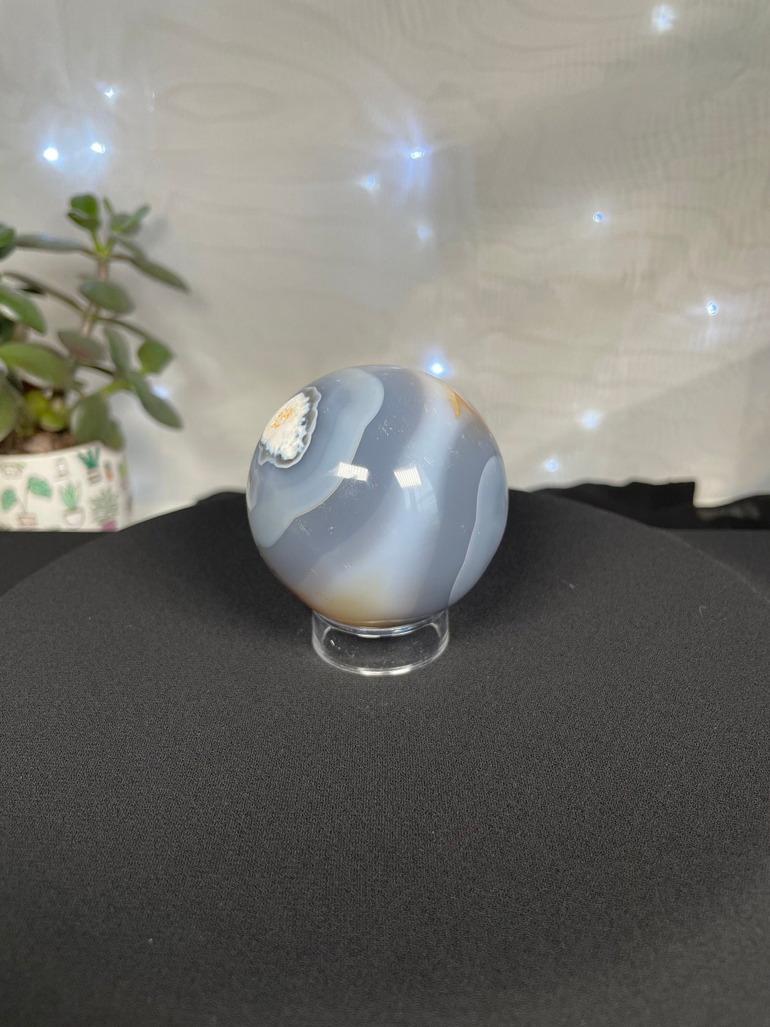 Orca Agate Sphere - Etsy
