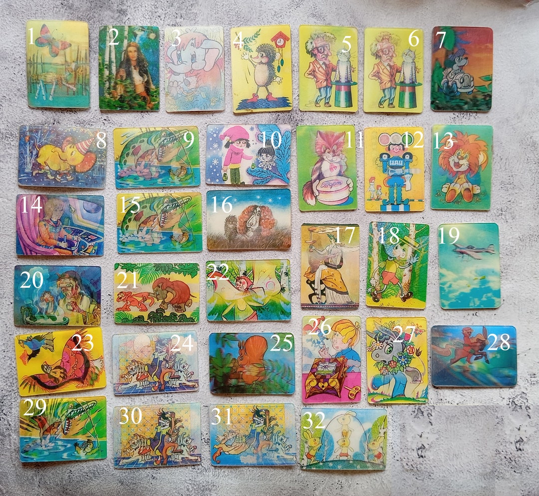 Vintage USSR Cartoon Calendars 1983-1984 - Etsy