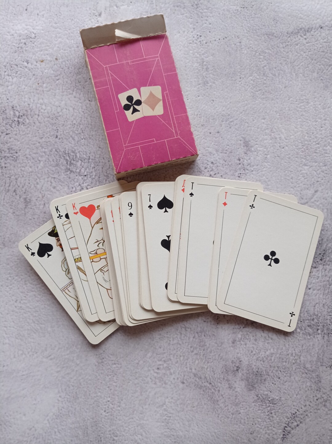 Preference USSR Soviet Playing Cards карты преферанс - Etsy