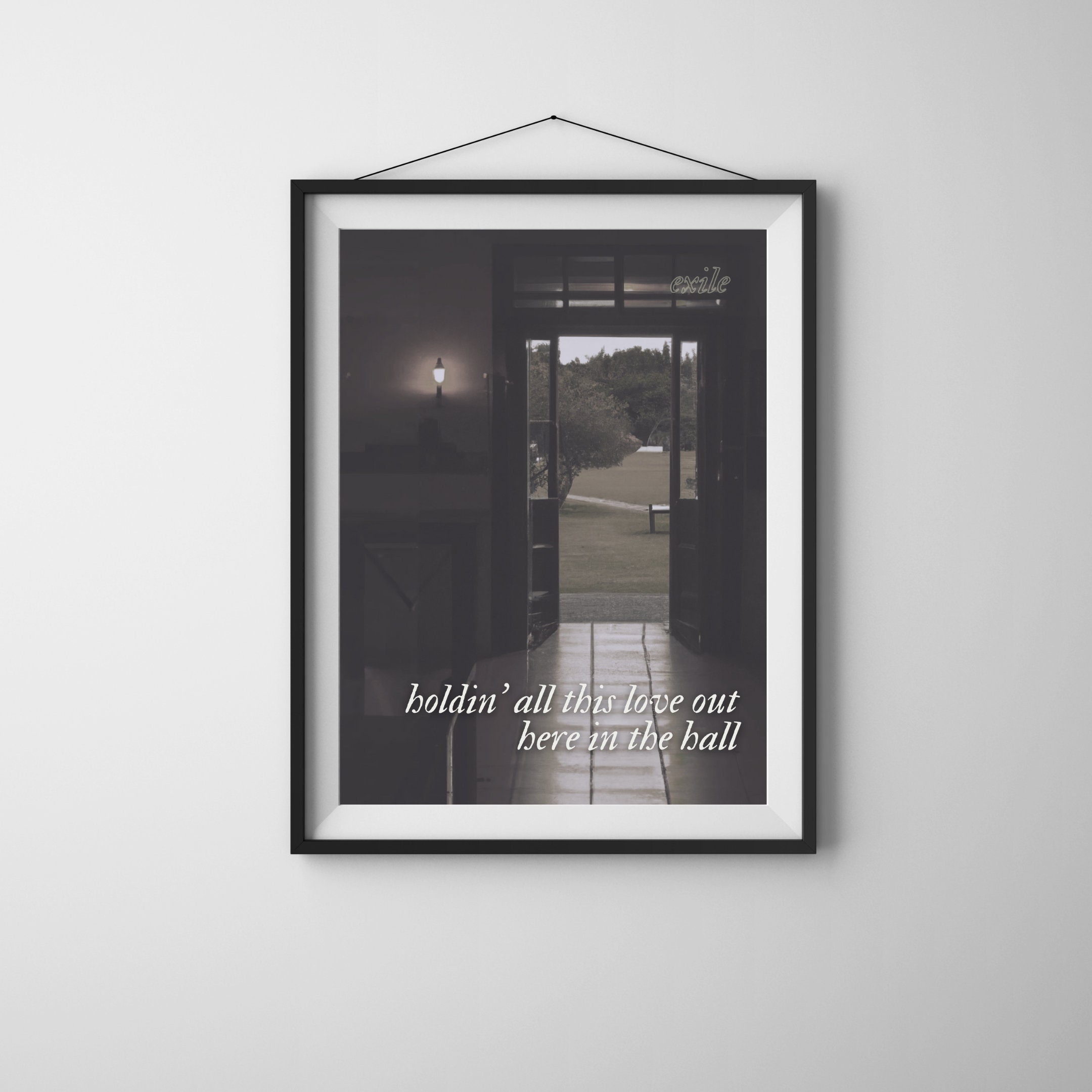 Exile Lyric Posters Taylor Swift Folklore - Etsy