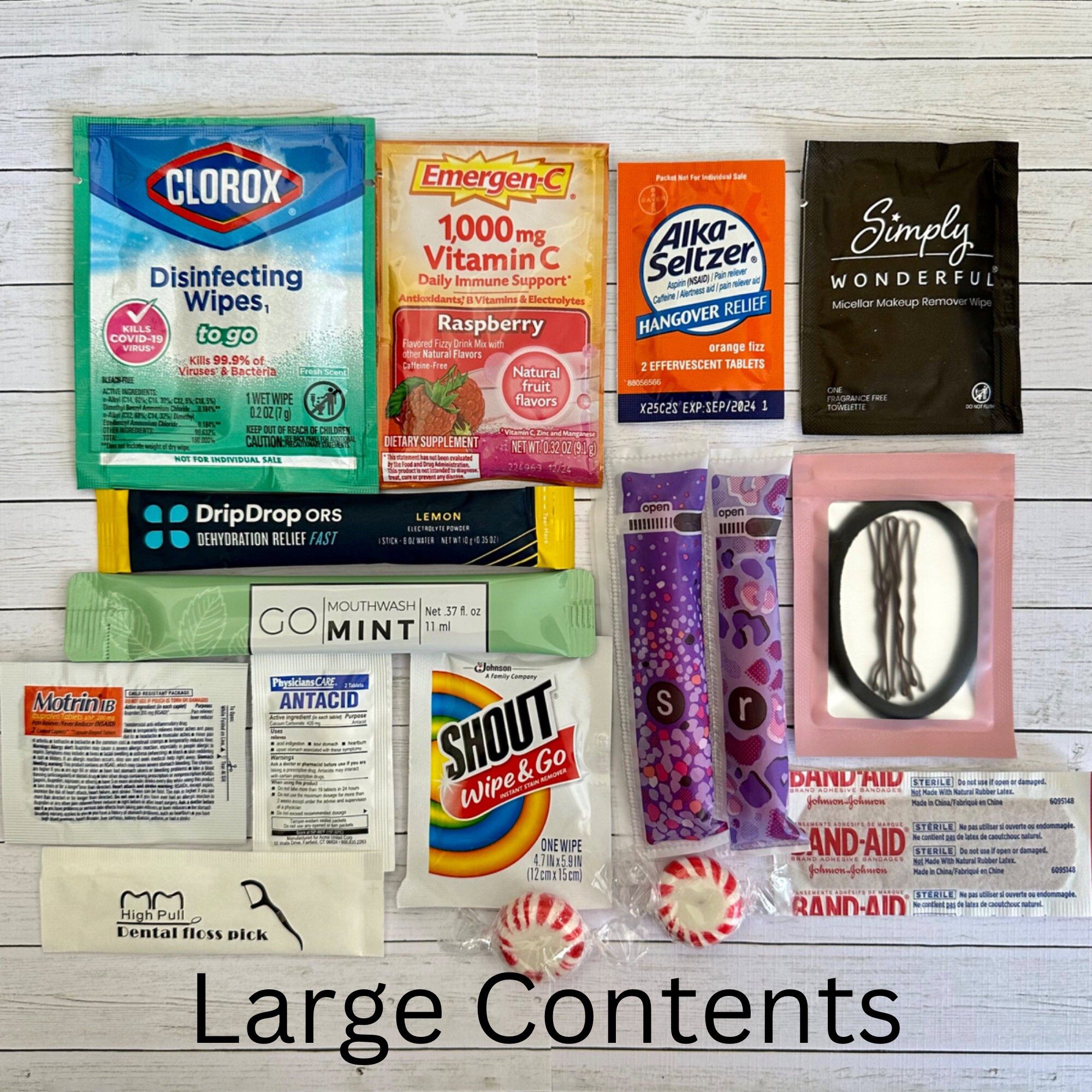 21st Bash Hangover Recovery Kit Custom Name Pre Packaged Travel, Events ...