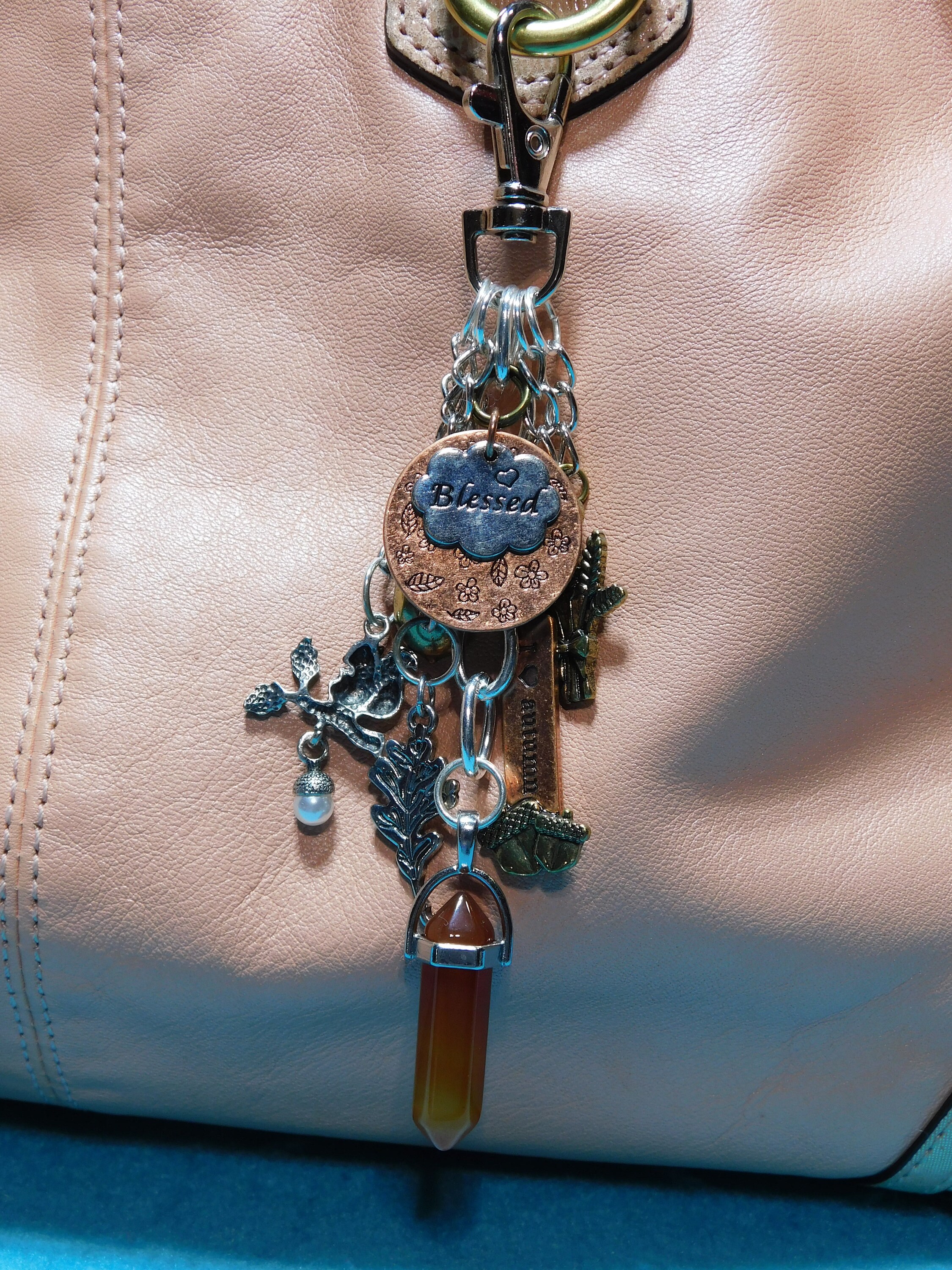Handcrafted Purse Keyfob Charms Keychain for Designer Purses Fall ...