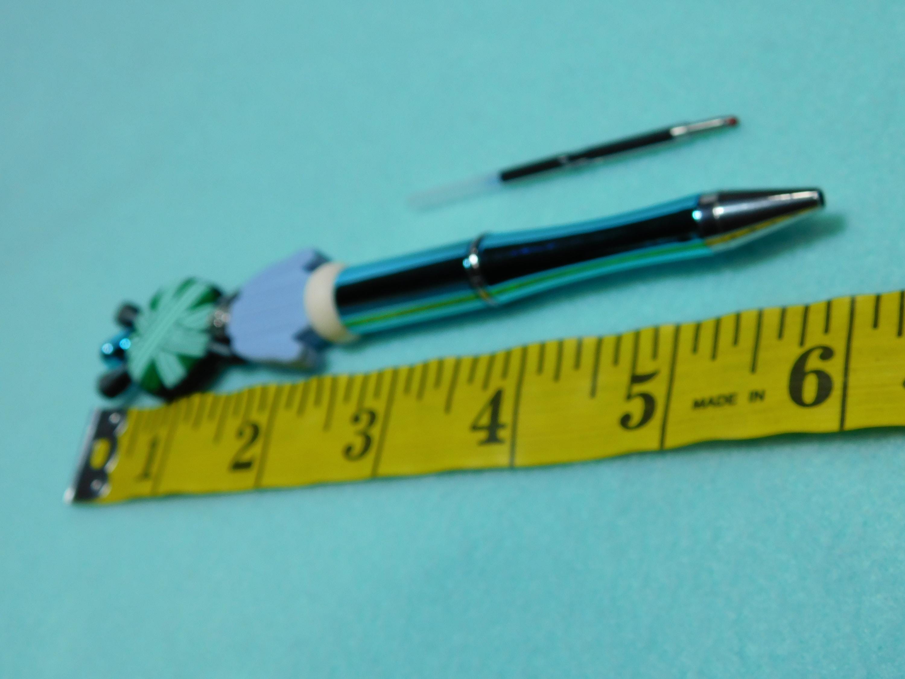 Silicone Beaded Pen Featuring Knitting Needles, Yarn and Sweater - Etsy