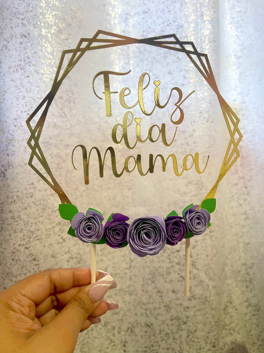 Mothers Day Cake Topper, Día De Las Madres - Etsy