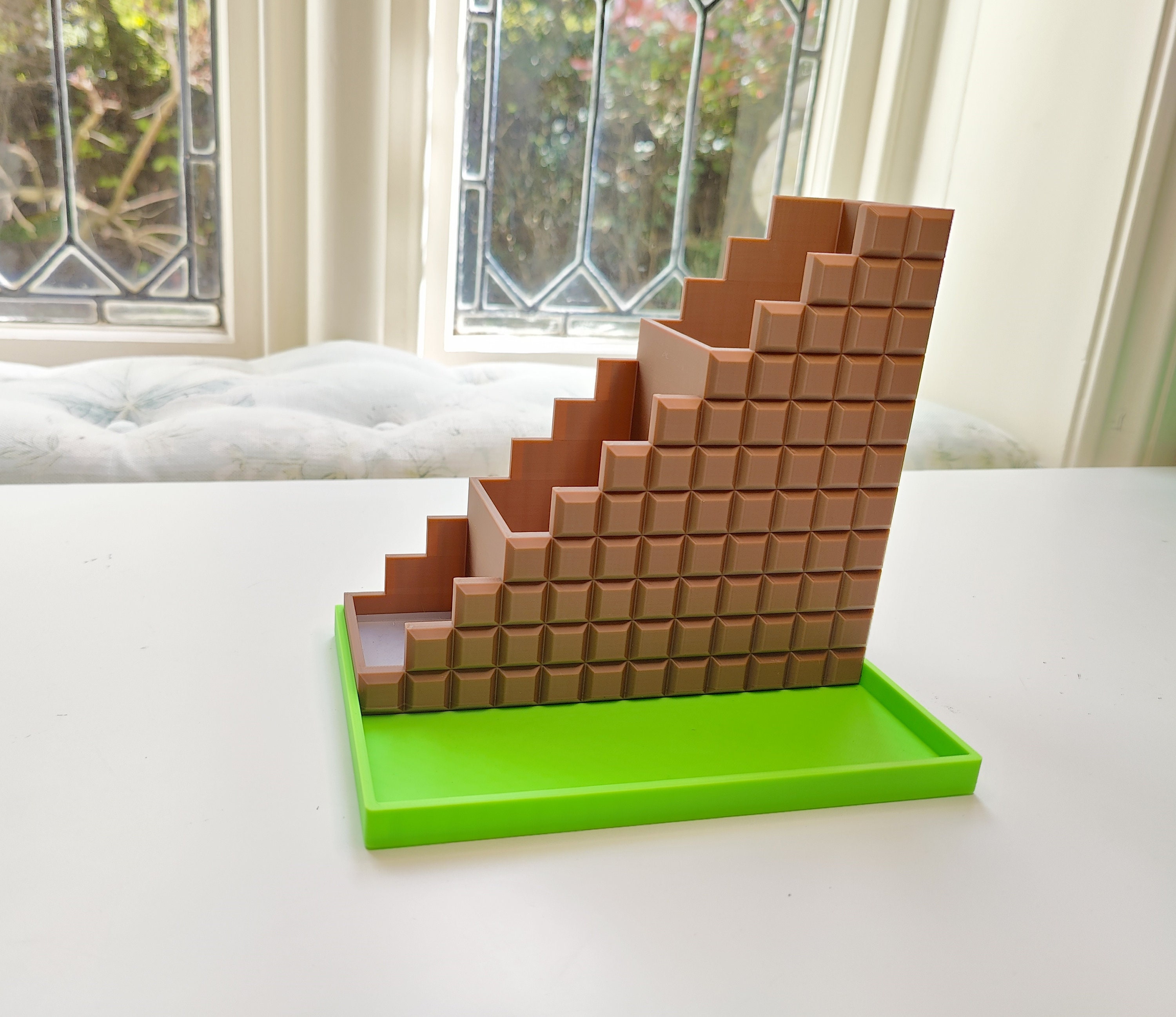 Mario Desk Organiser - Mario Finish Block - Etsy