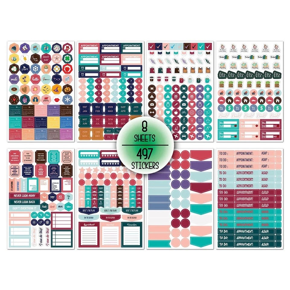 Planner Stickers | Payday Sticker | Budget Sticker | Notebook | DIY ...