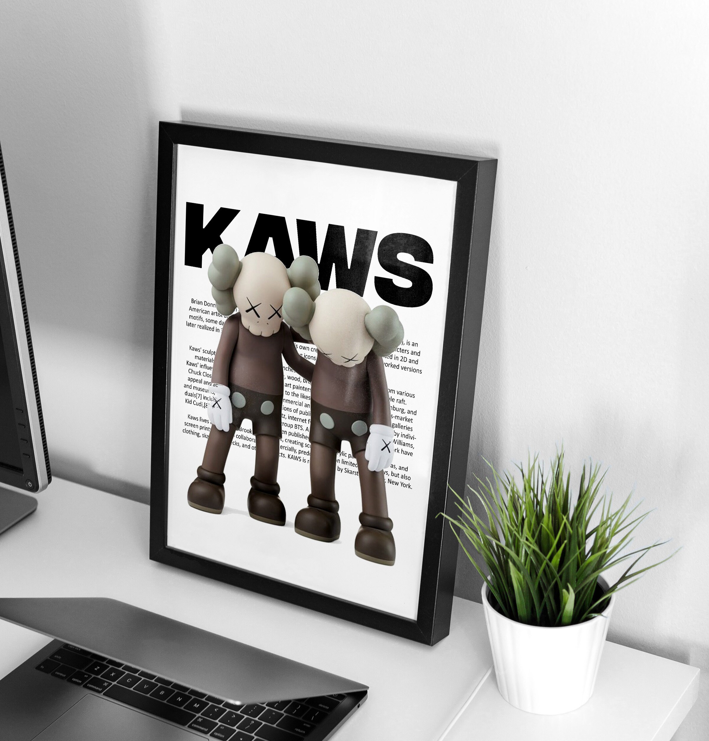 Hypebeast Figure Poster Hypebeast Decor Canvas Minimalist Wall Art ...