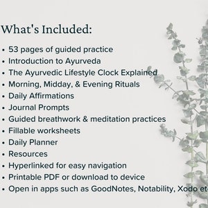 Ayurveda Daily Routine | Digital Guide - Etsy
