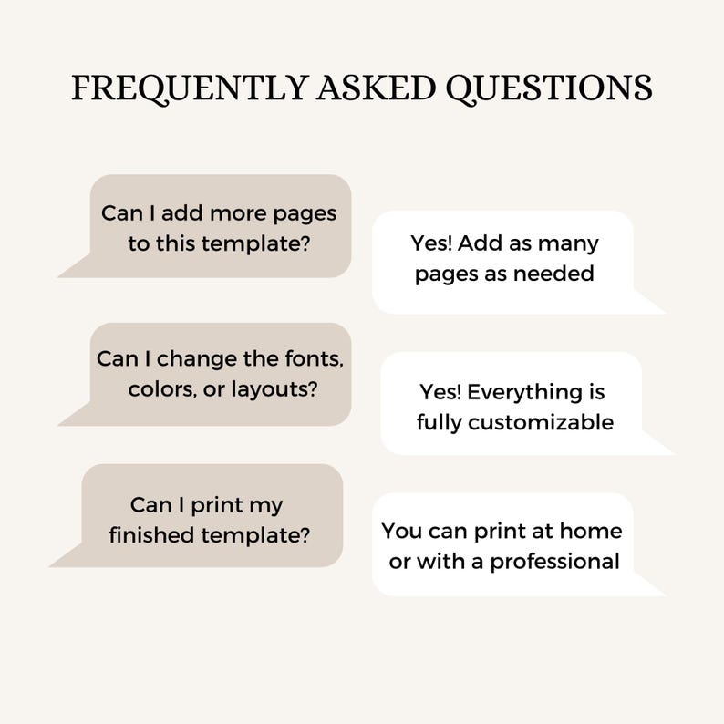 Family Legacy Biography Book Template | 32-page Simple Design ...