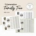 PREMIUM Family History Book / Canva Template / Bonus Ancestor Bookmarks ...