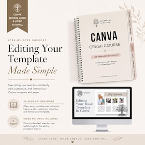 ULTIMATE Family History Book Template | Editable With Canva ...