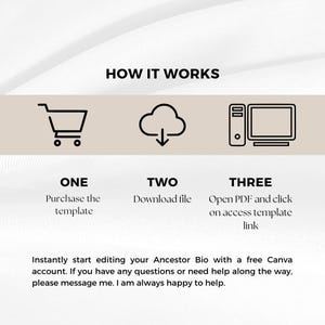 10-page Modern Biography Bundle | Family History Add-on Pages ...