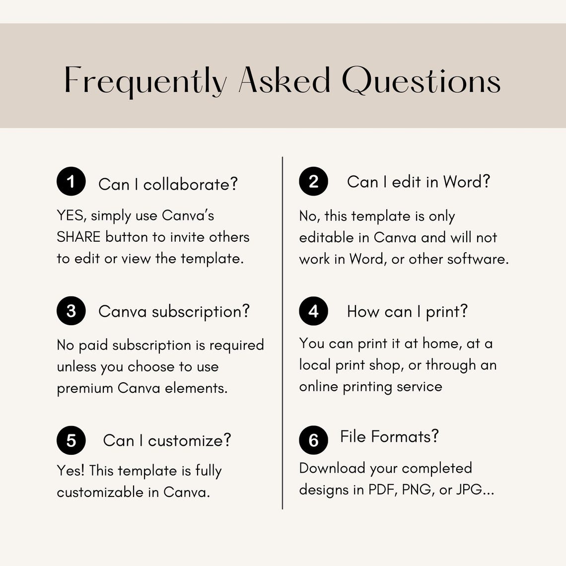 Family Legacy Biography Canva Template Set | Family History Keepsake ...