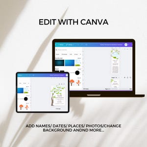 Family Reunion Invitation, Bookmark & Photo Book Bundle | Canva ...