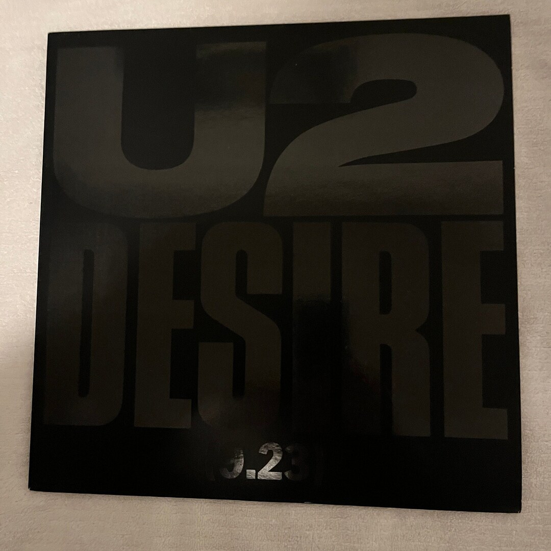 U2 UK 12 Desire One Sided Promo Only Limited Edition of 800 - Etsy