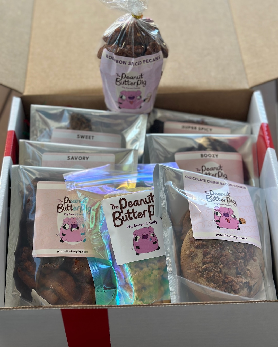 Bacon Gift Box: Sugar and Spice father's Day, Birthday Gift, Foodie ...