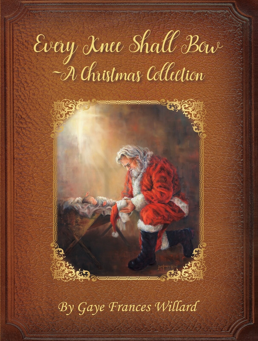 Kneeling Santa Nativity Hardback: Christmas Coffee Table Book - Etsy