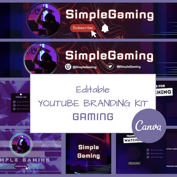 Youtube Kit Gaming - Etsy