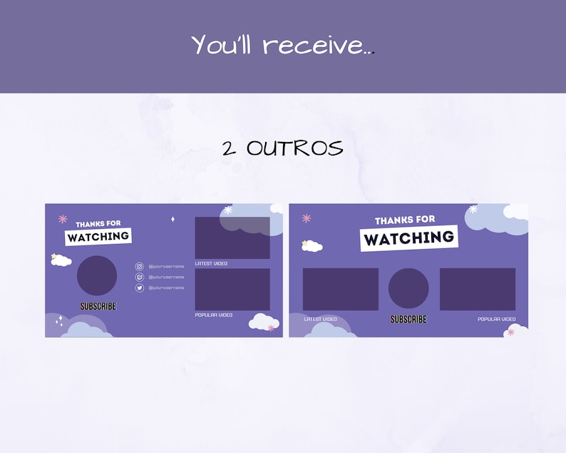 Youtube Branding Kit | Gaming | Banner, Intros and Outros | Editable ...