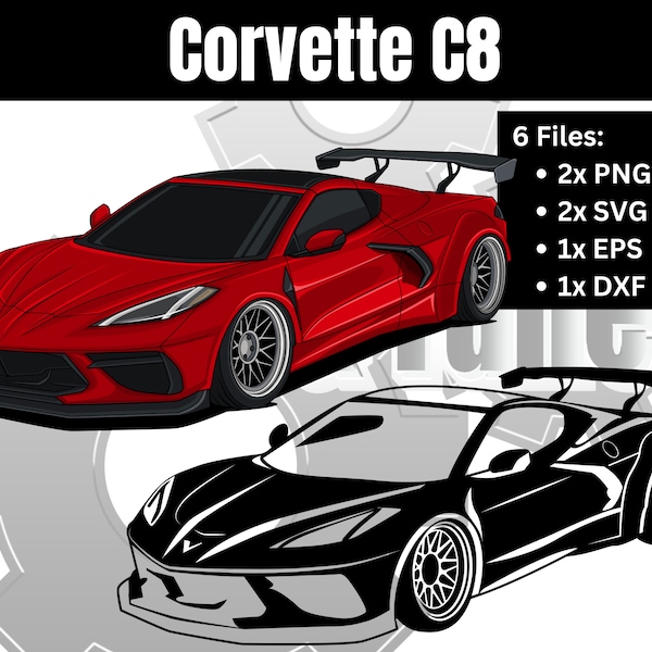 Corvette Svg - Etsy