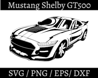 Mustang Shelby Dxf - Etsy