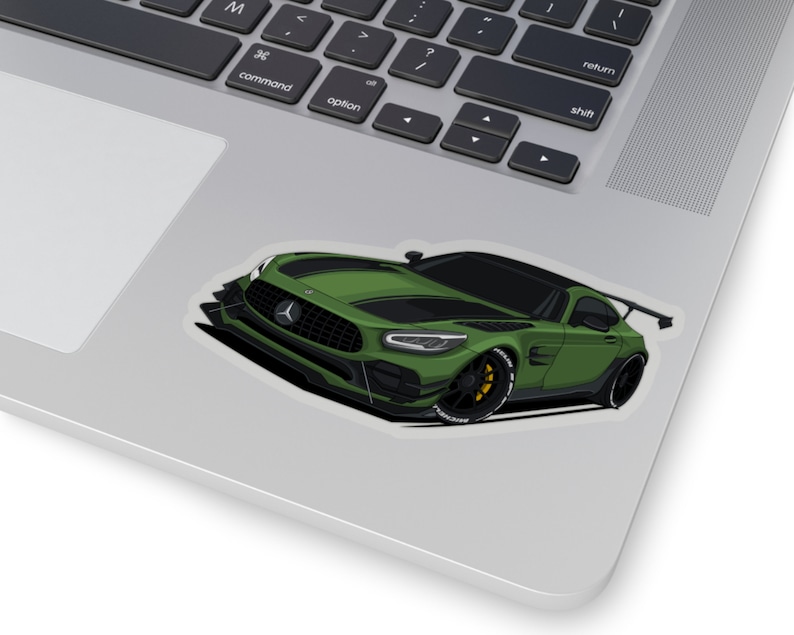 Mercedes GTR AMG | Sportscar Car Clipart Vector Art Silhouette | Svg ...