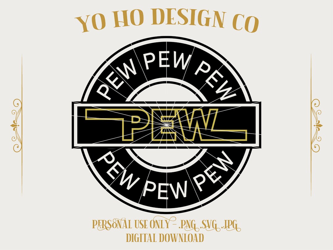 Pew Pew Star Wars Inspired Design (digital Download) - Etsy