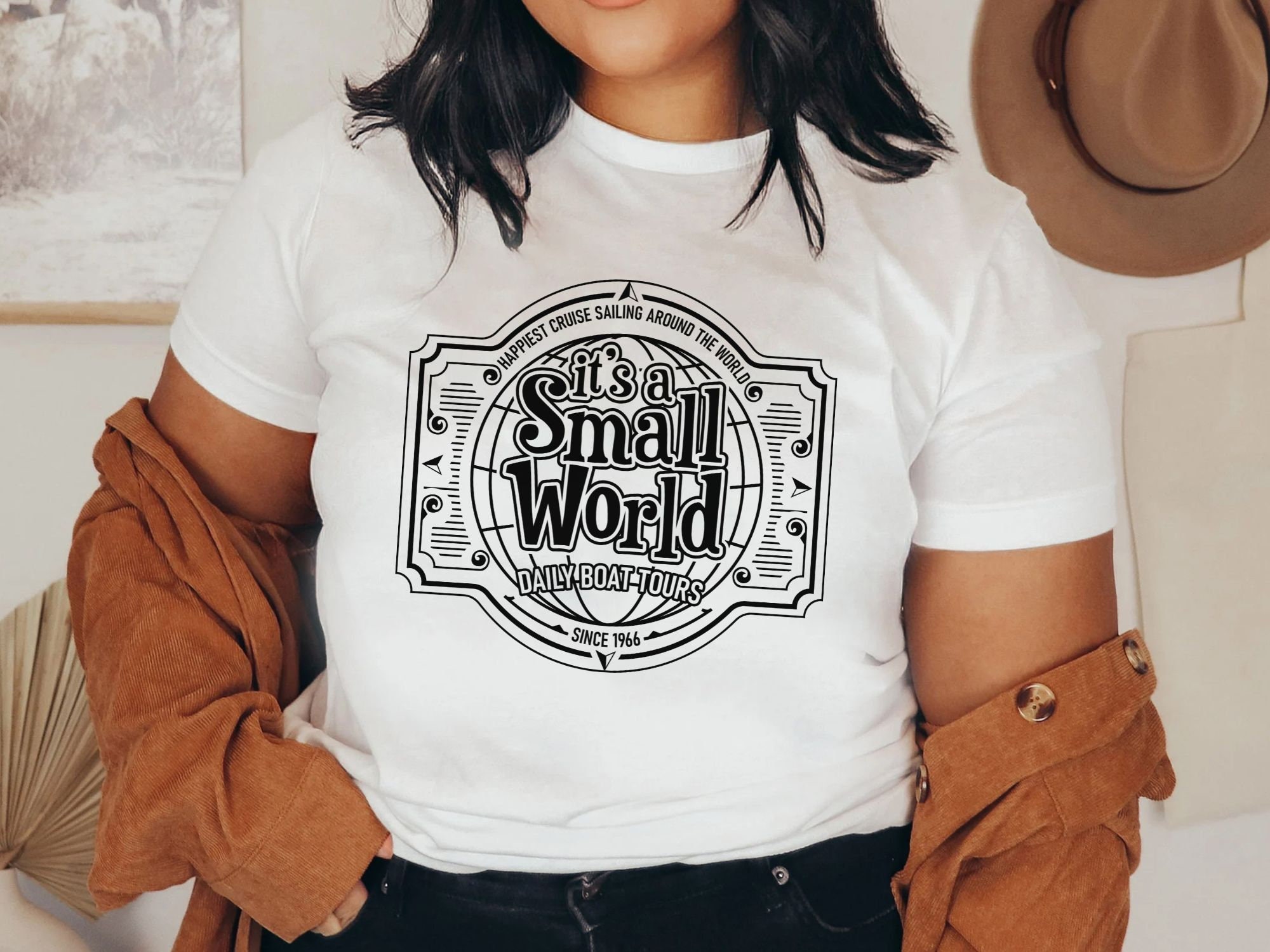 It's a Small World SVG PNG JPG - Vintage Parks Design (digital Download ...