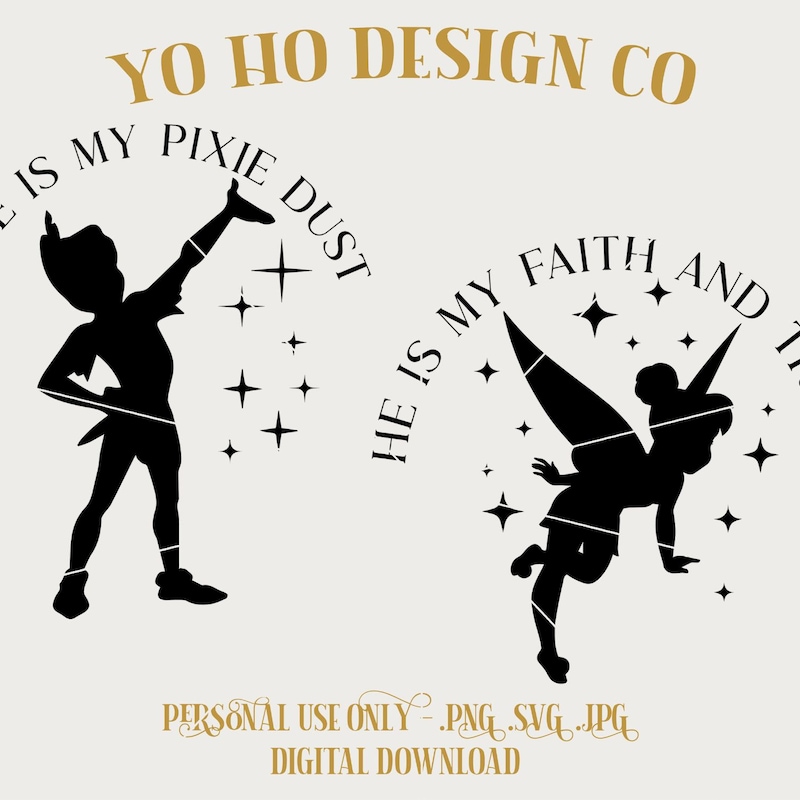 Peter Pan Svg - Etsy