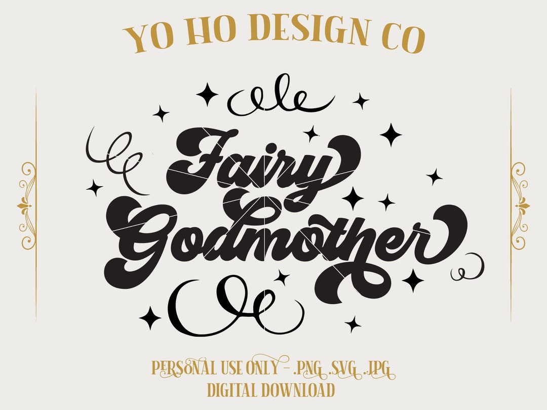 Fairy Godmother SVG PNG JPG - Inspired Design (digital Download) - Etsy
