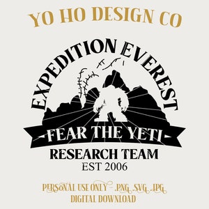 Disney everest svg - Etsy