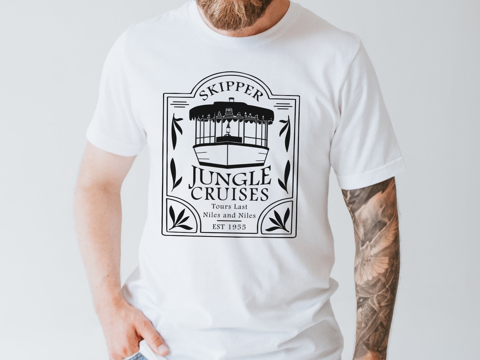 Skipper Jungle Cruises - Vintage Parks - PNG - SVG - JPG - Digital ...