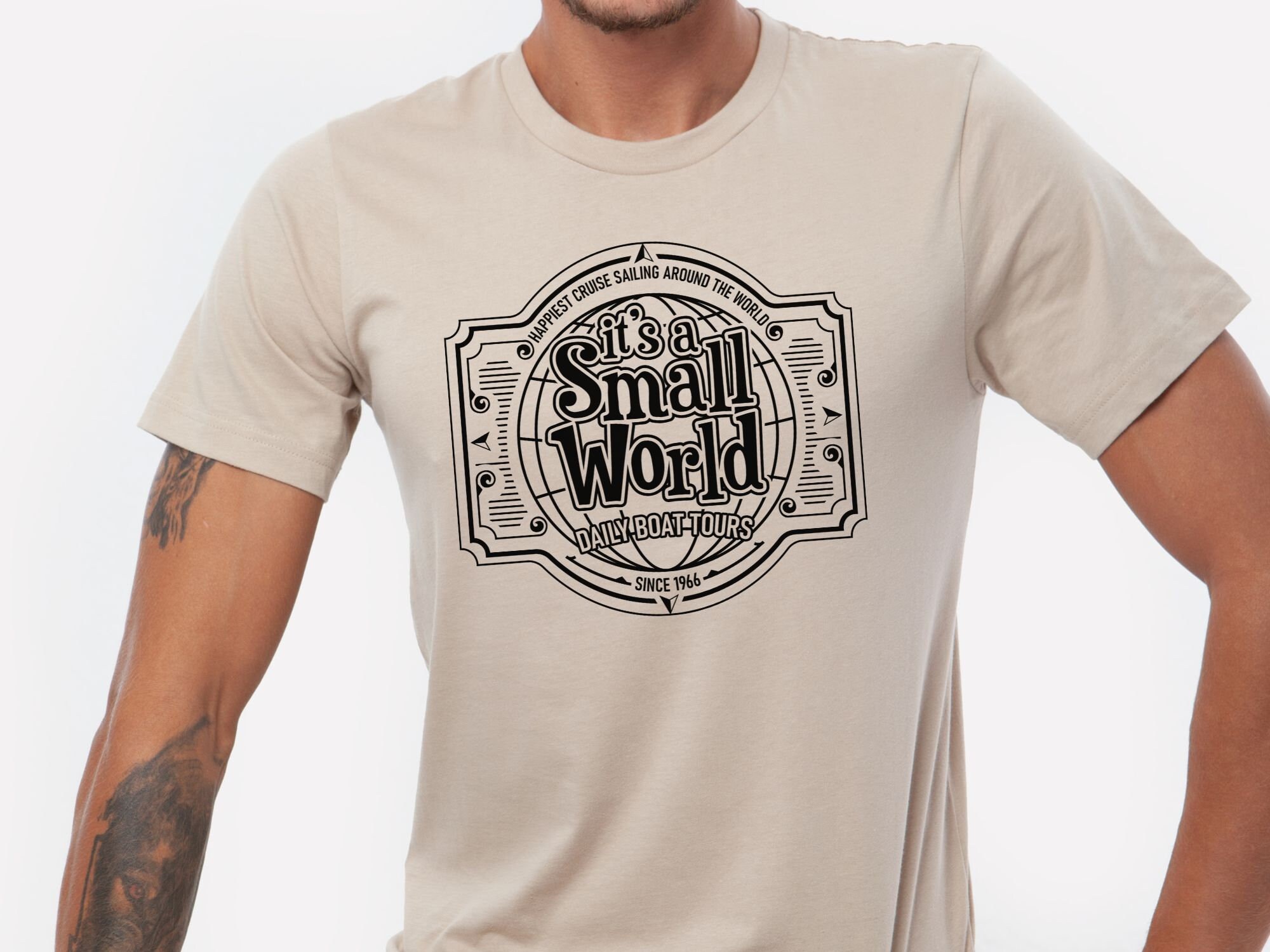 It's a Small World SVG PNG JPG - Vintage Parks Design (digital Download ...