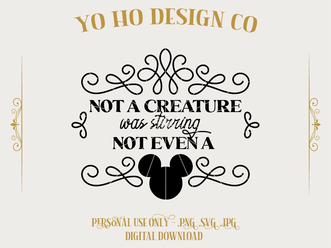 Not a Creature Was Stirring - Mouse - Christmas Story - Vintage Parks ...