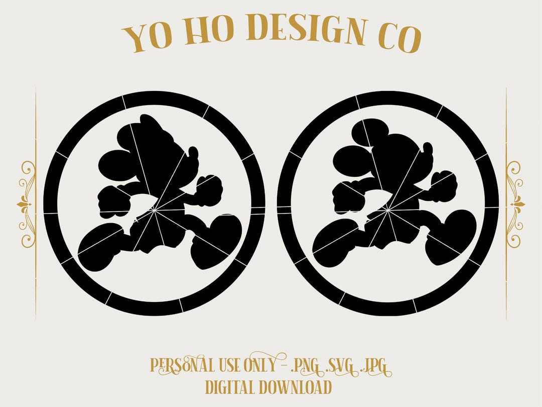 Running Mouse SVG PNG | Magical Run Inspired Cut File | Runner Ears ...